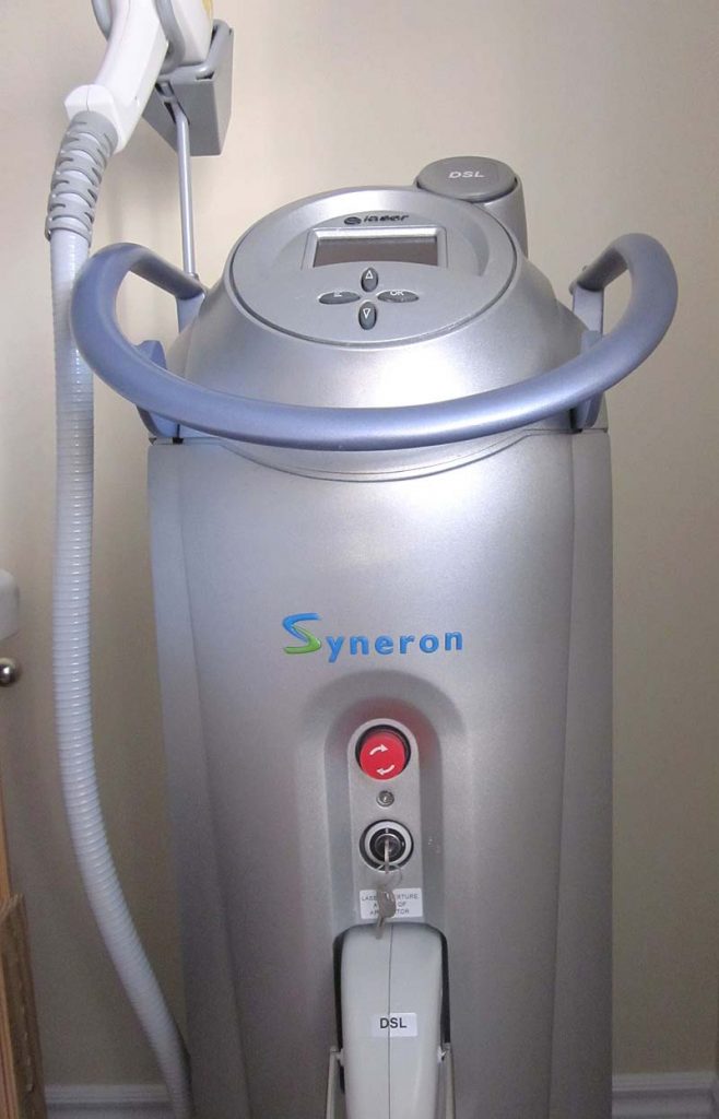 Syneron E-Laser with Diode hand piece AND Fractional Matrix refurbished ...
